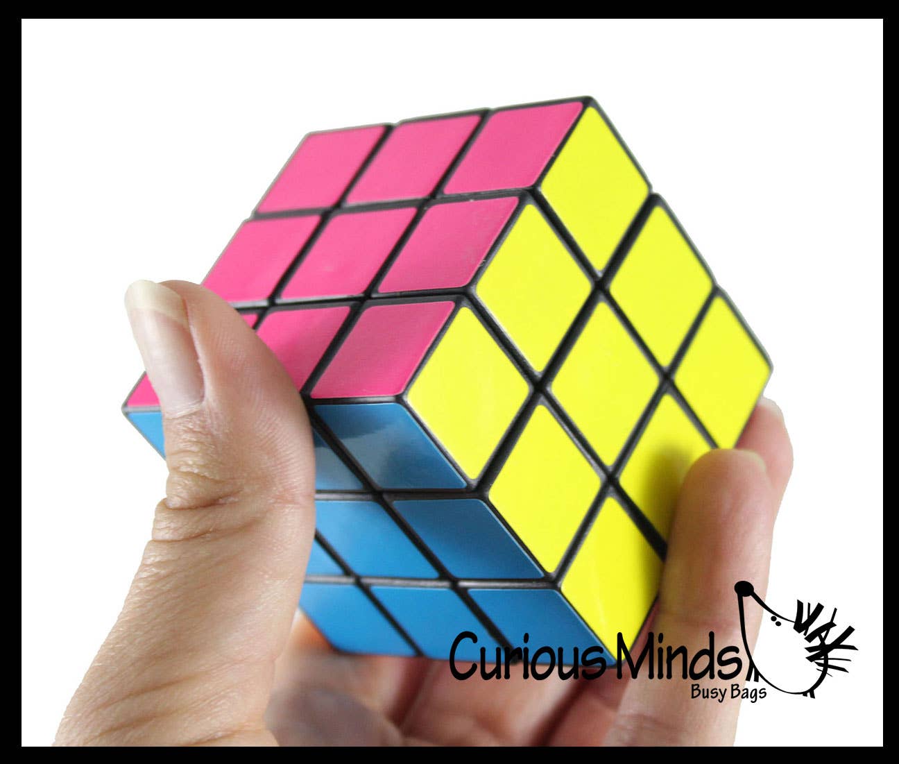 1 Neon 3x3 Multi-Colored Puzzle Speed Cube Games - Problem- – Young ...