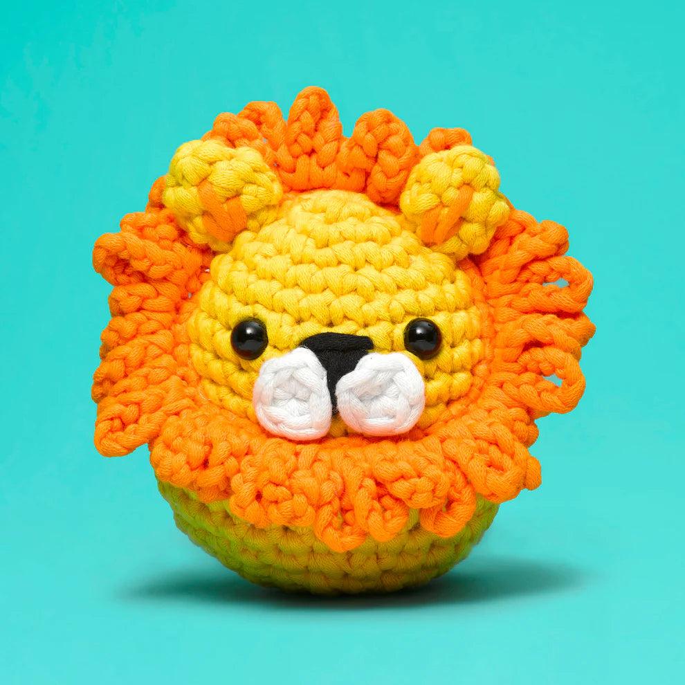 Sebastian the Lion Crochet Kit – Young Explorers