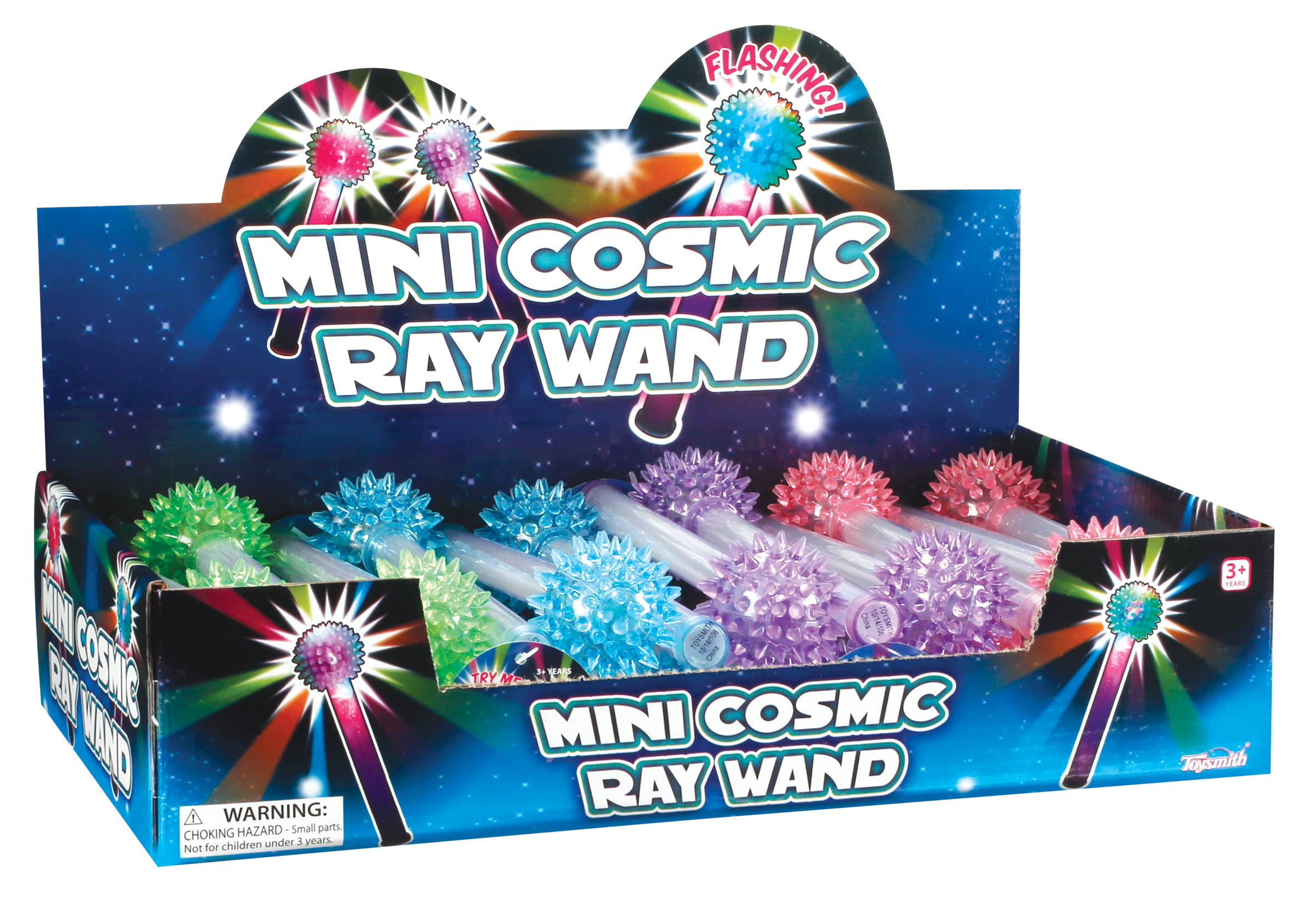 Mini 7" Cosmic Ray Wand, Light Up, Soft Glow, Tactile – Young Explorers