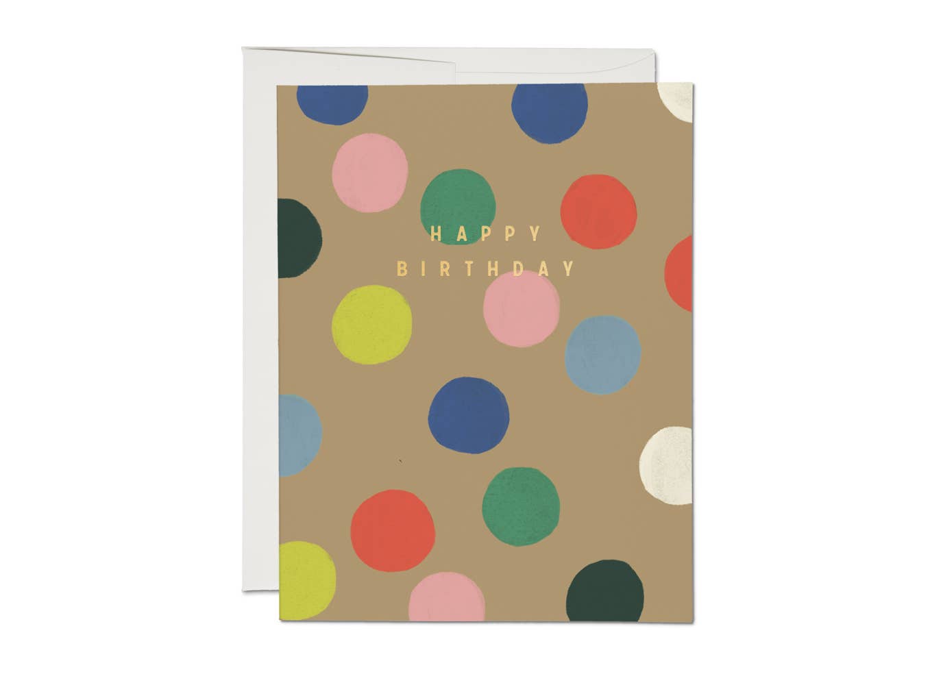 Rainbow Dots birthday greeting card – Young Explorers